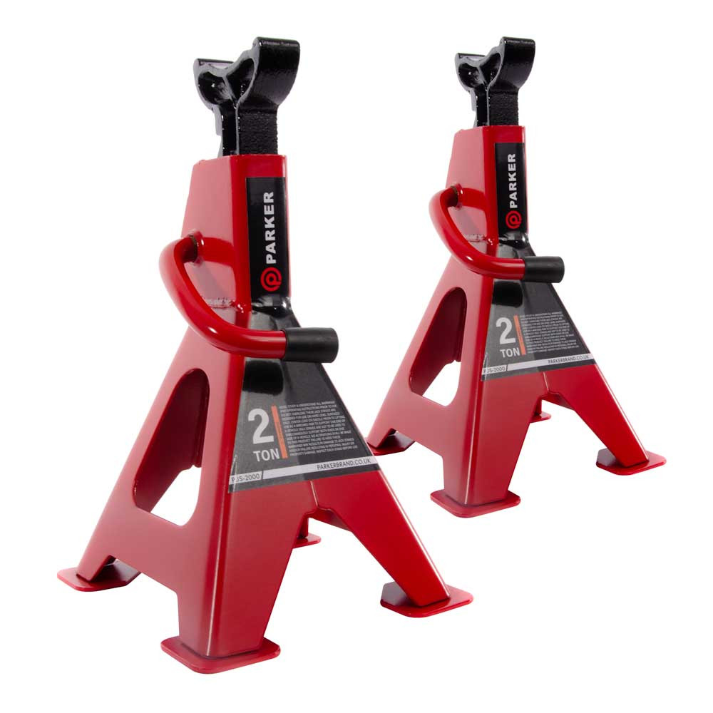 2.5 Ton Trolley Garage Jack & 2 Ton Axle Stand Kit | ParkerBrand