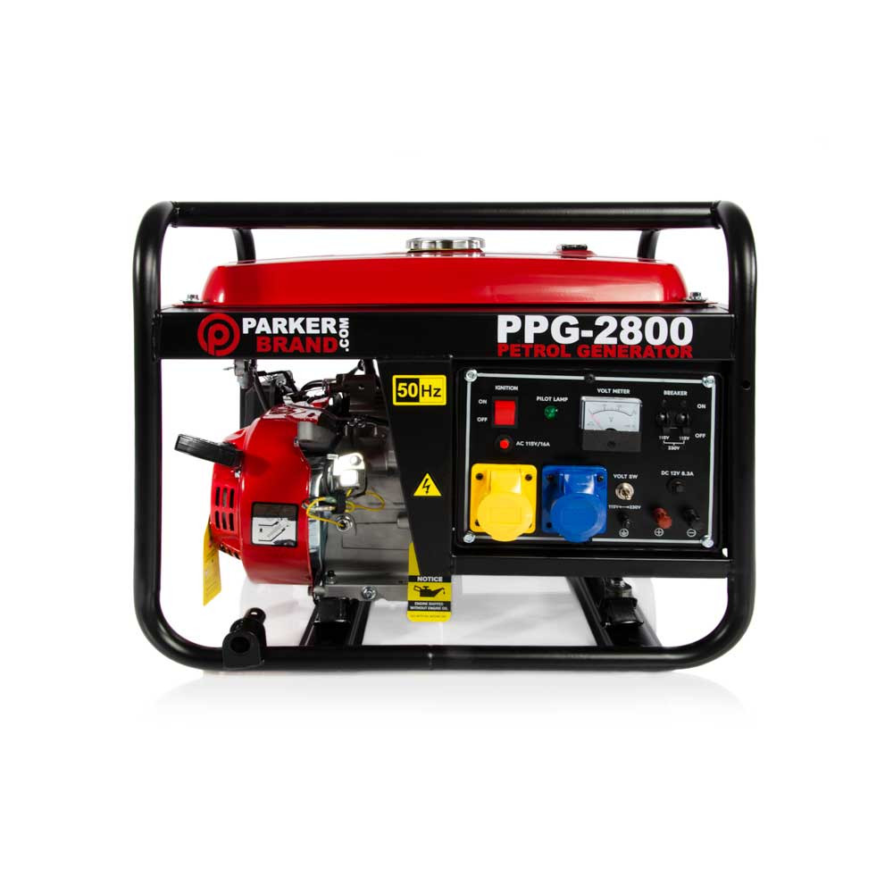 2.8 KVA / 2.8KW 6.5HP DC Petrol Generator - 110V / 240V / 12V / 50HZ ...