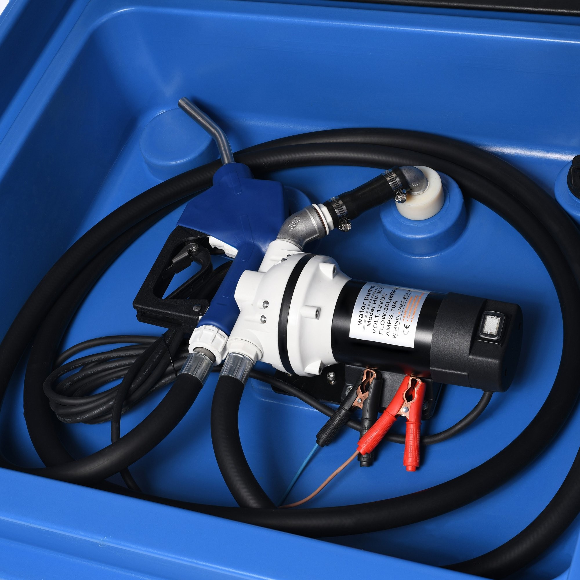 200L AdBlue Portable Tank with 12V Pump – High-Capacity Dispenser for ...