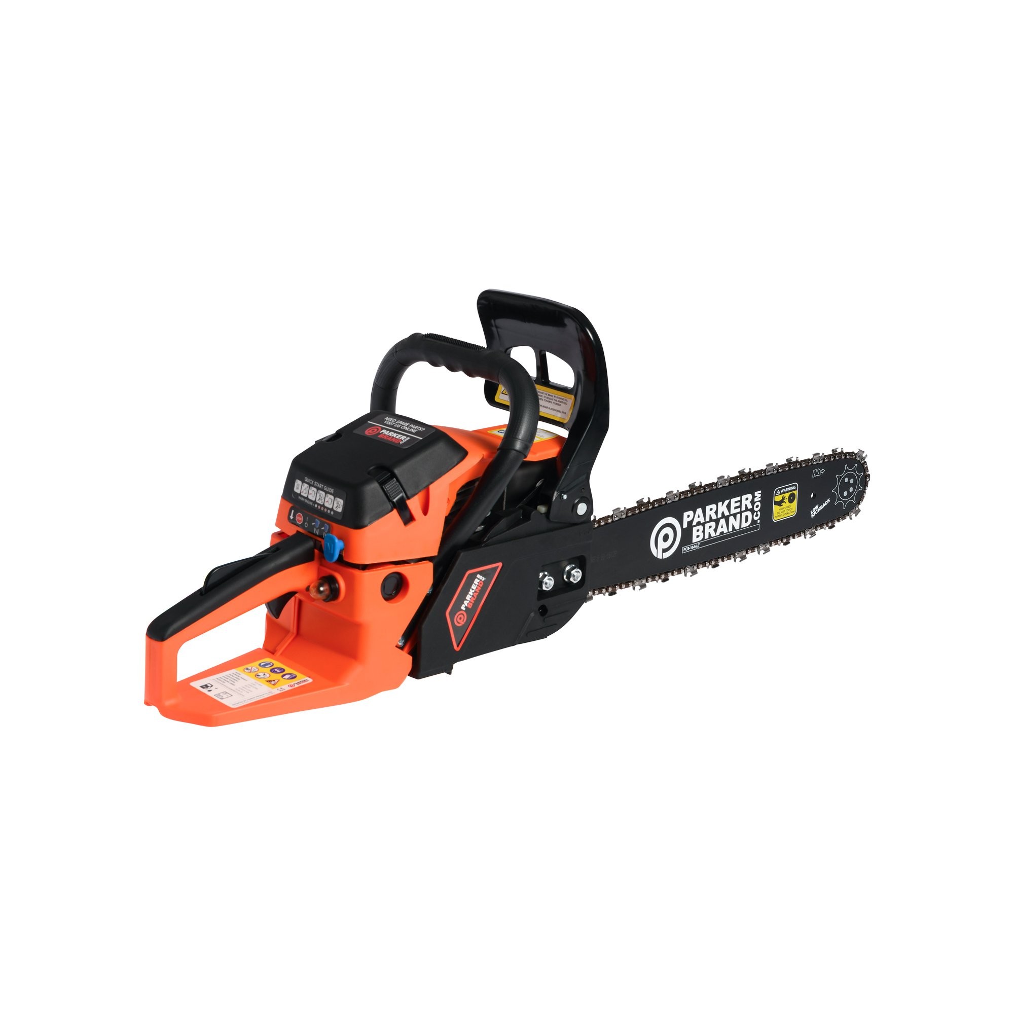 45cc 16" Petrol Chainsaw + 2 x Chains + More! | ParkerBrand