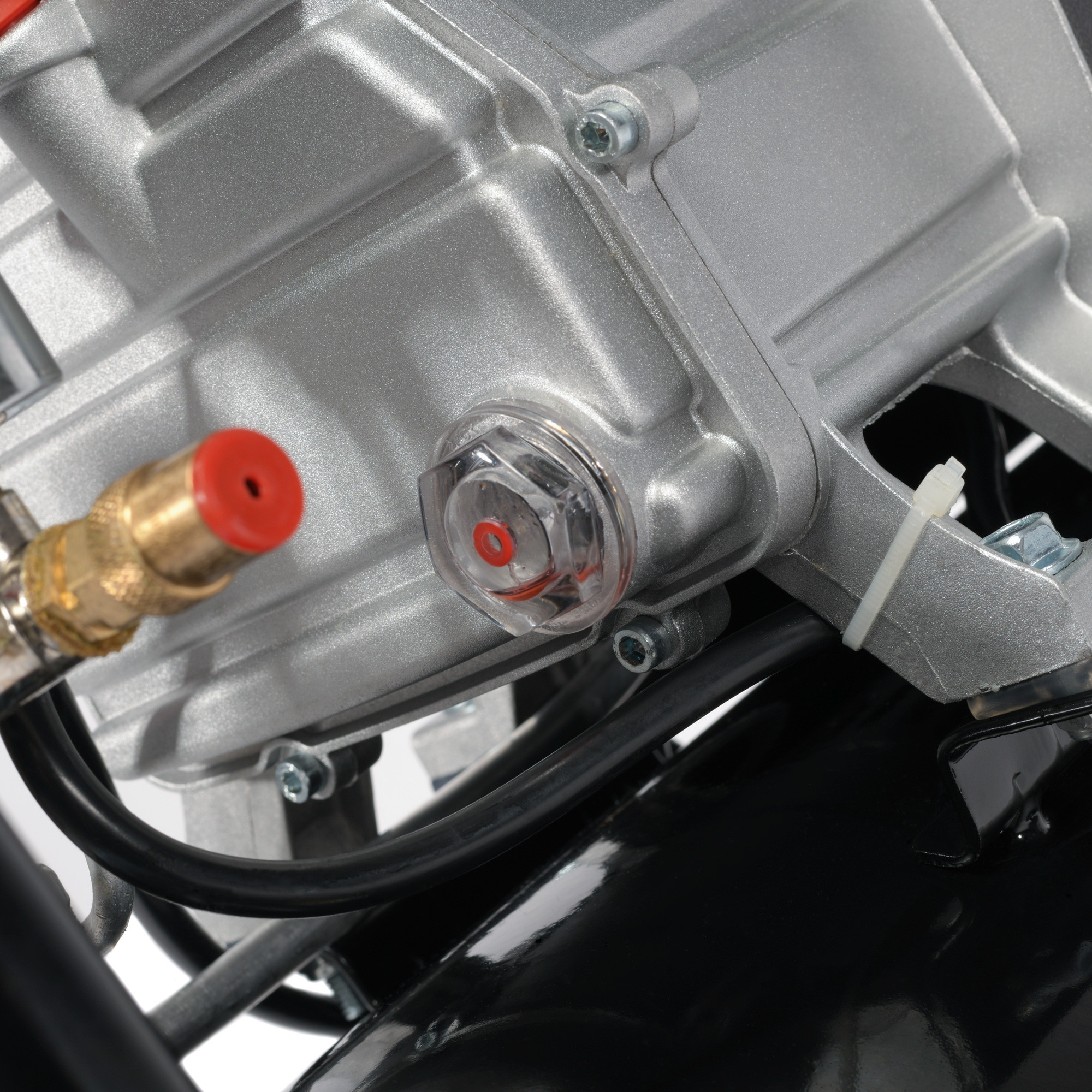 24 Litre Air Compressor with Hose Reel - 9.6 CFM, 2.5 HP, 24L | ParkerBrand