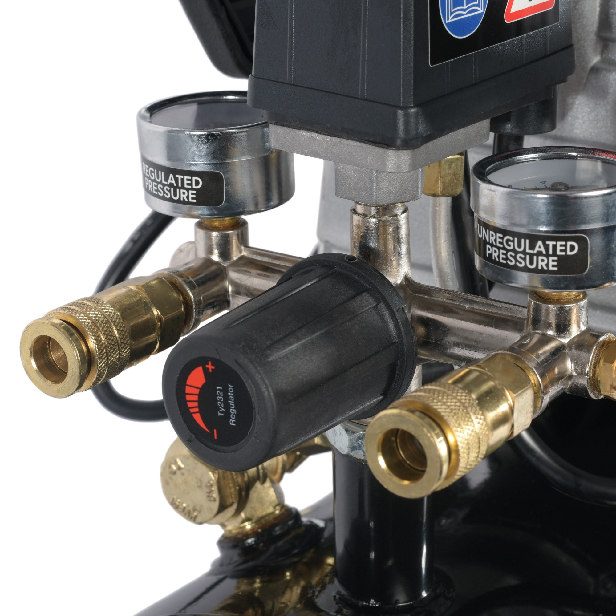 50 Litre Air Compressor - 9.6 CFM & Tool Kit Package | ParkerBrand