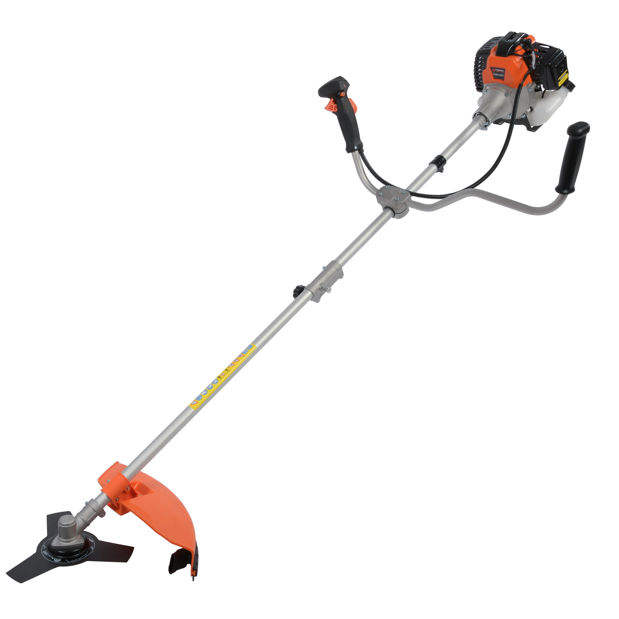 52cc Petrol Garden Brush Cutter, Grass Trimmer + Oil | ParkerBrand