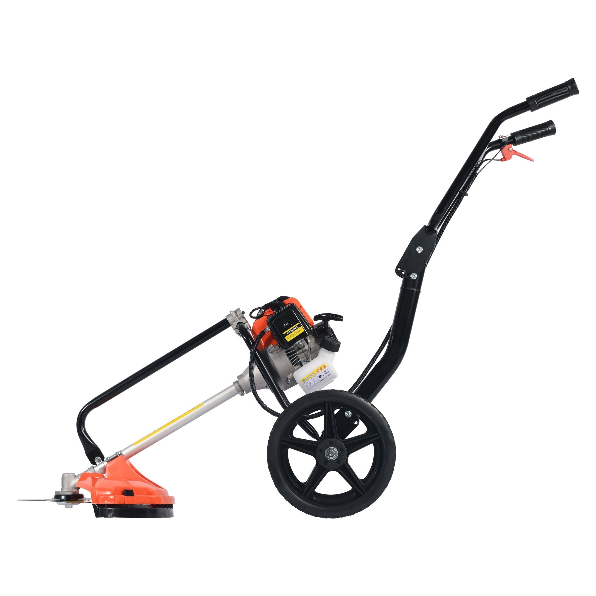 52cc Petrol Garden Brush Cutter / Wheeled Trimmer | ParkerBrand