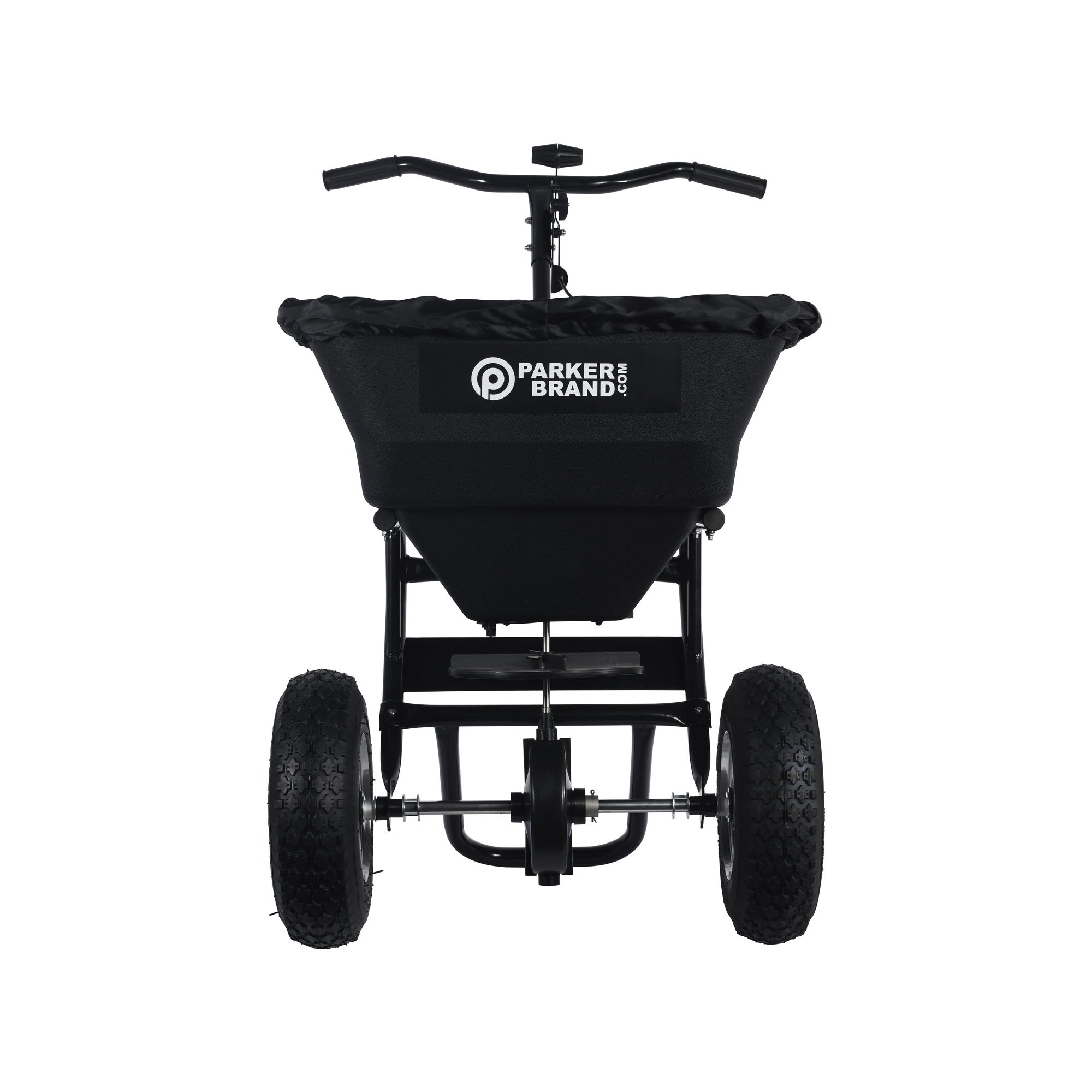 Hand Push Salt / Seed Spreader - 97Lbs Max. Load | ParkerBrand