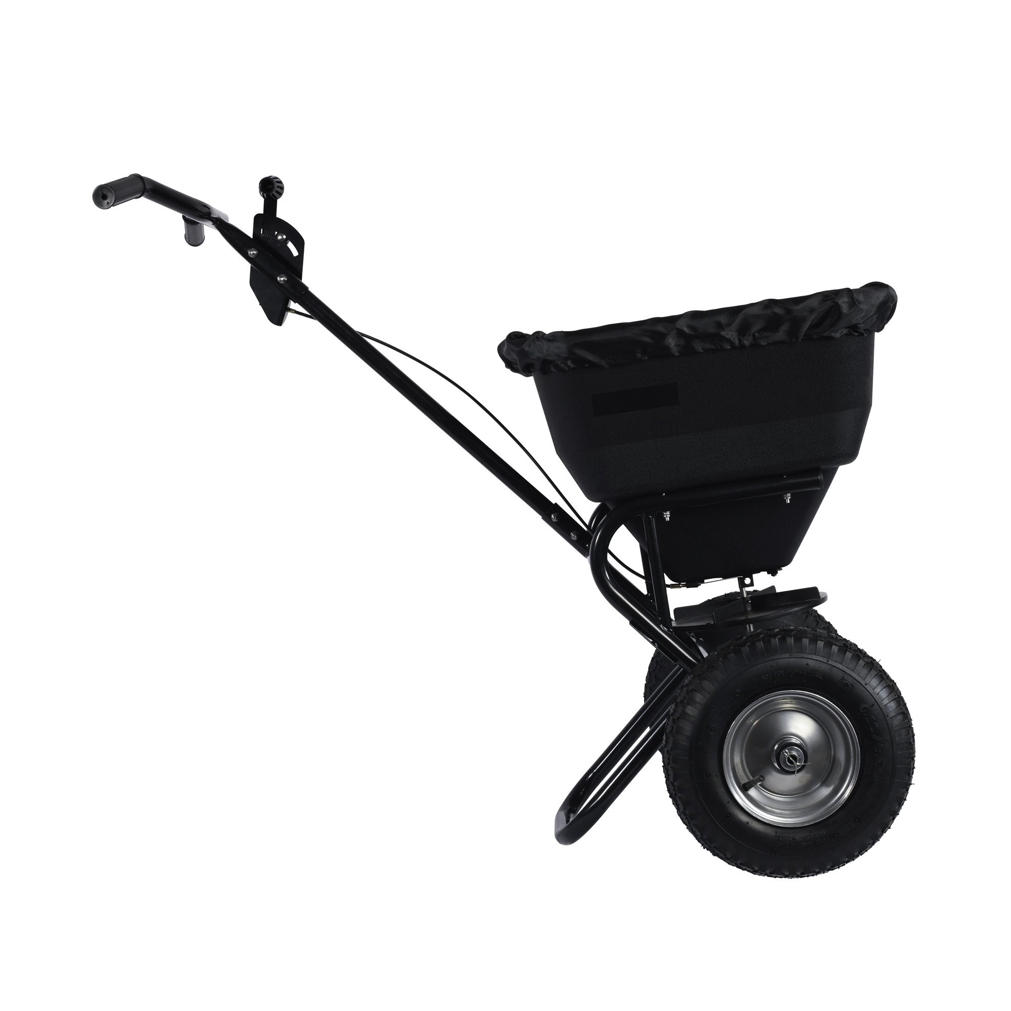 Hand Push Salt / Seed Spreader - 97Lbs Max. Load | ParkerBrand