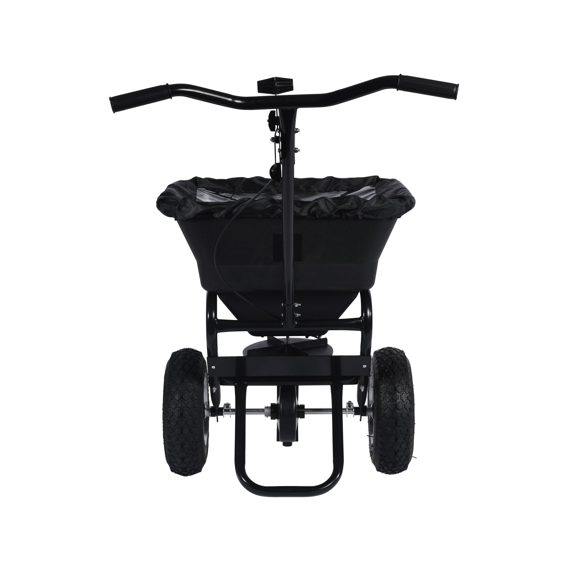 Hand Push Salt / Seed Spreader - 97Lbs Max. Load | ParkerBrand