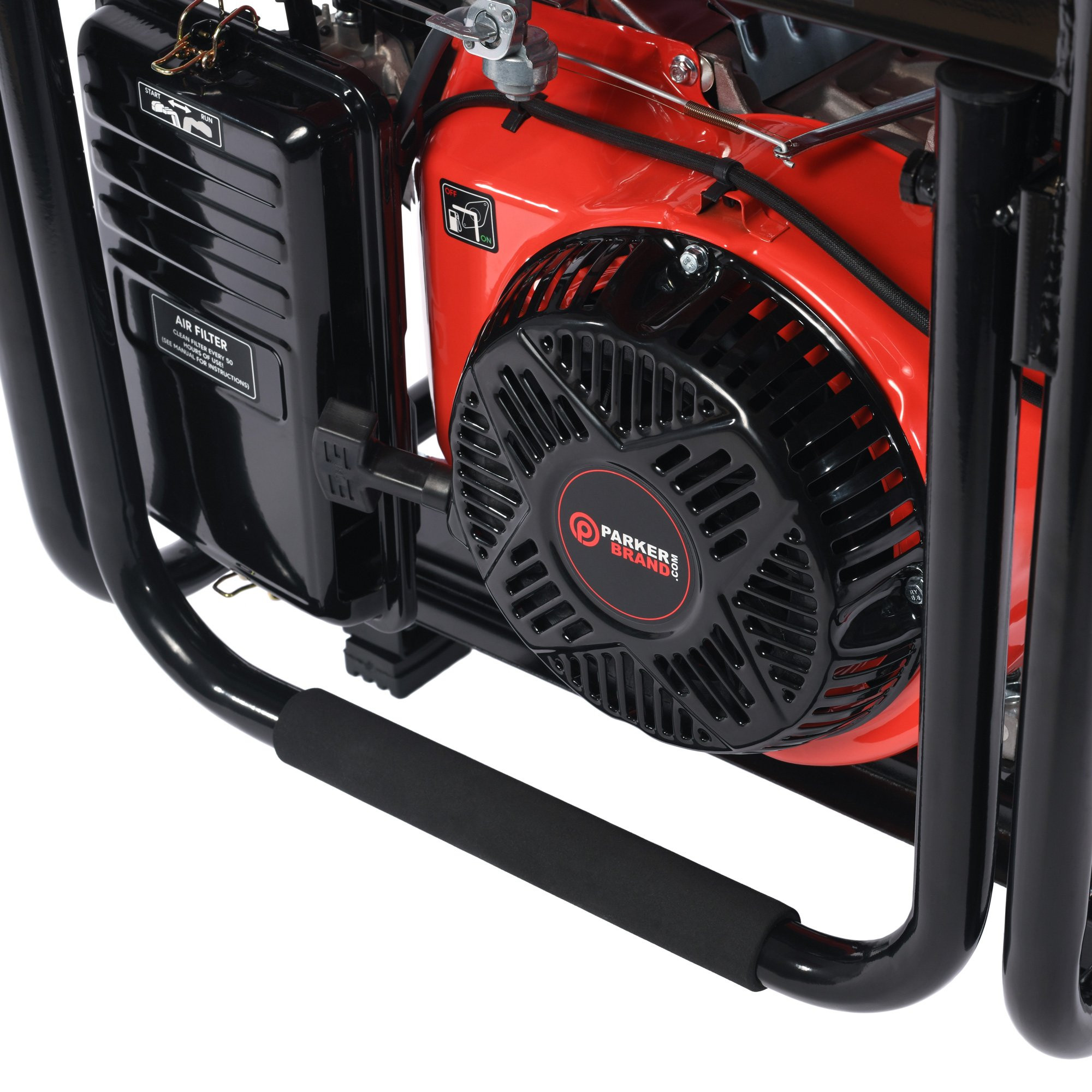 6.75 kVA Portable Petrol Generator with Electric Start in Heavy Duty ...