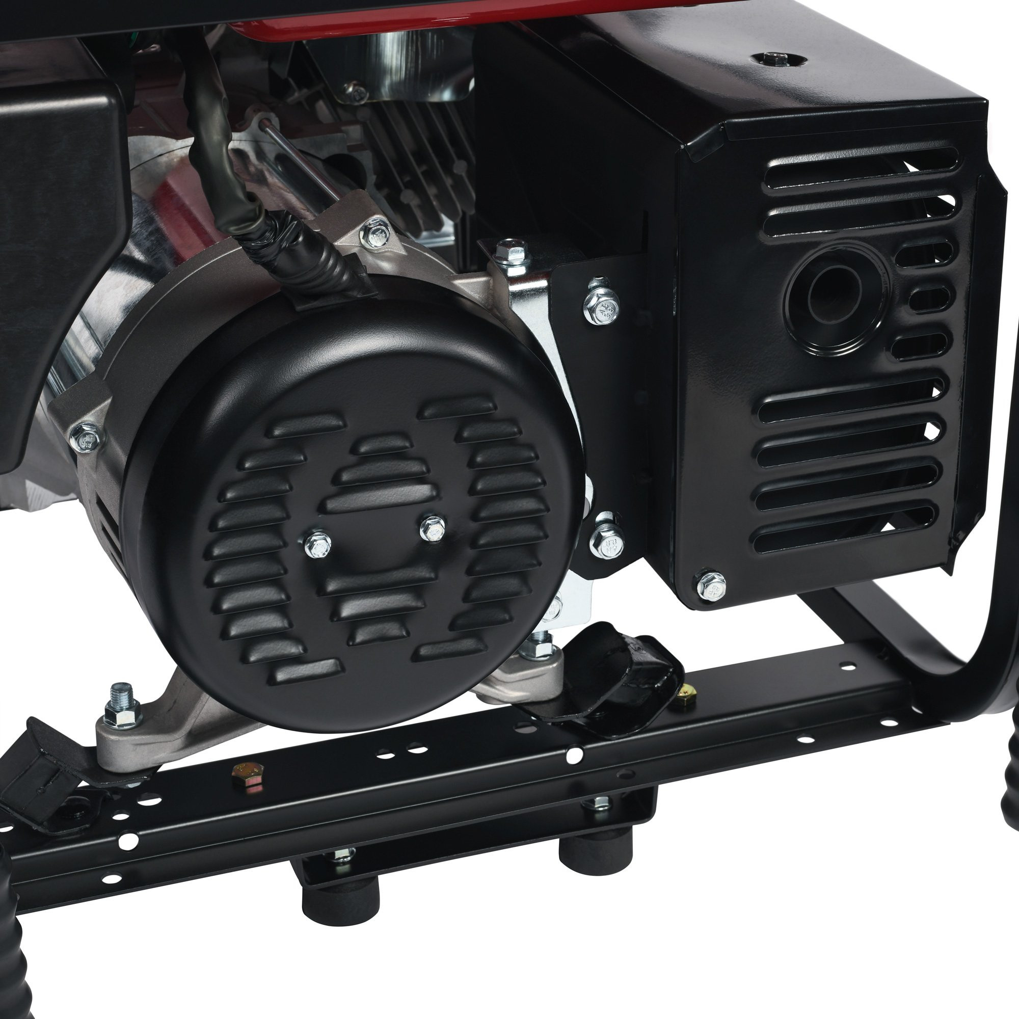 6.87 kVA Portable Petrol Generator with Electric Start + Oil in Heavy ...