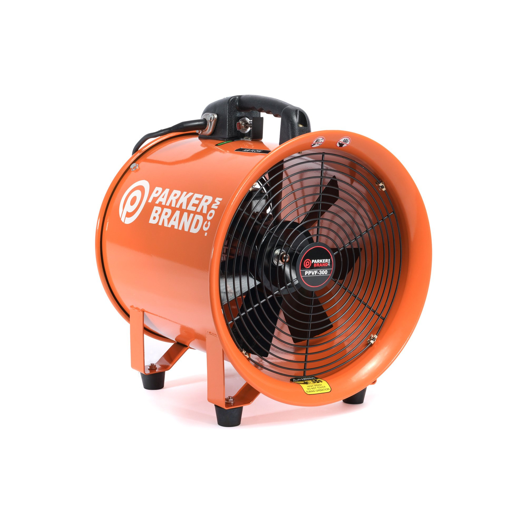 12 Inch Portable Ventilation Fan and PVC Ducting | ParkerBrand