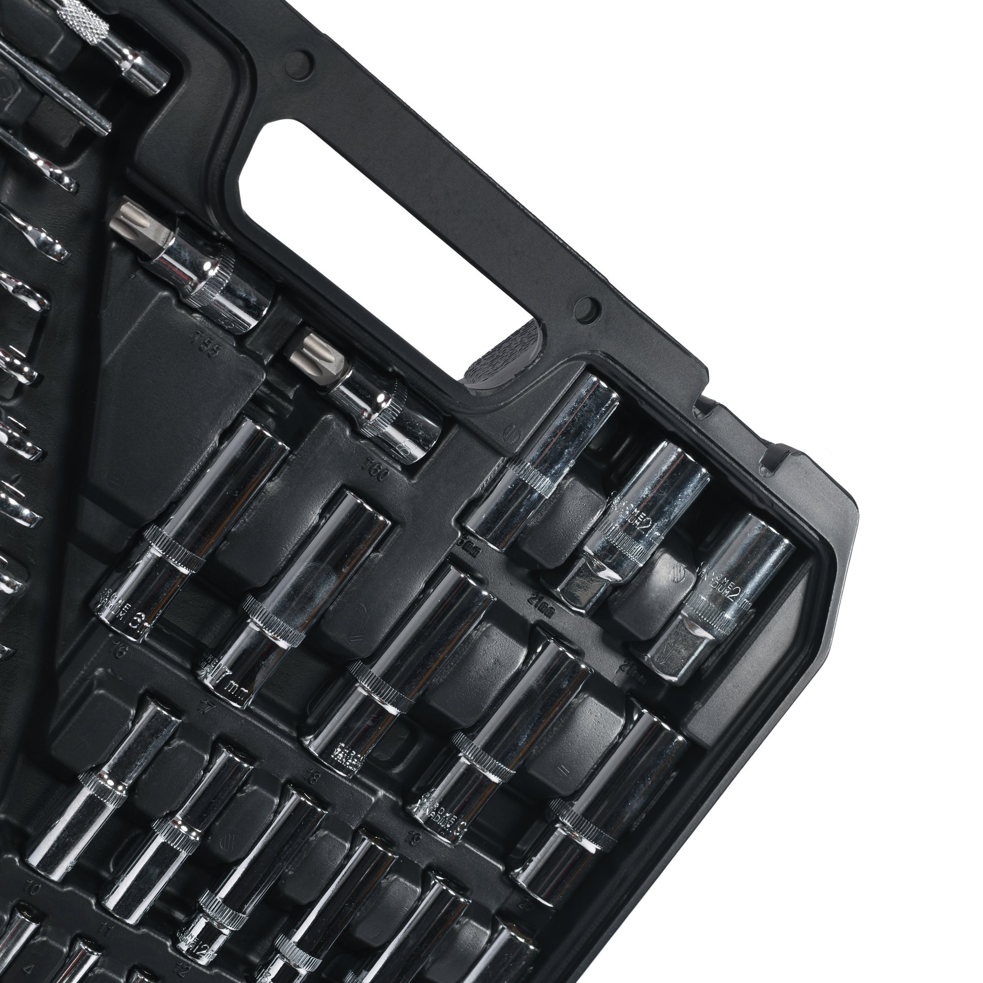 215 Piece Advanced Professional Socket Set + Torque Wrench | ParkerBrand