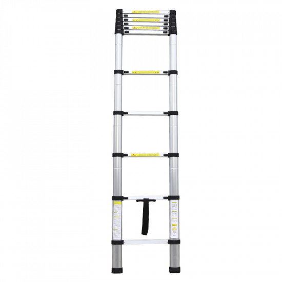 Telescopic 4.1M Aluminium DIY Foldable Extendable Builders Multi ...