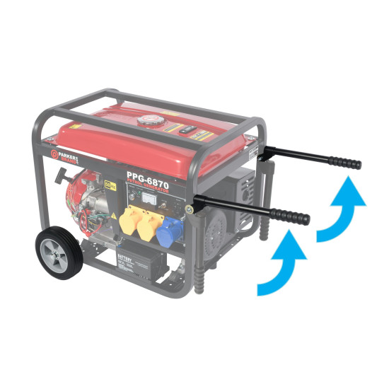 6.88 kVA Portable Petrol Generator | ParkerBrand