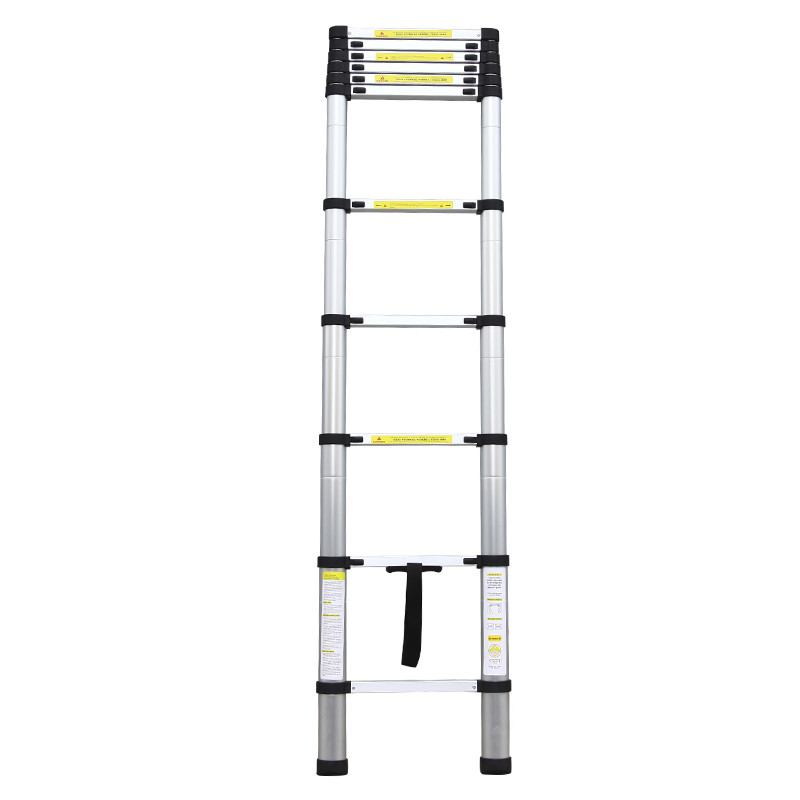 Telescopic 4.1M Aluminium DIY Foldable Extendable Builders Multi ...