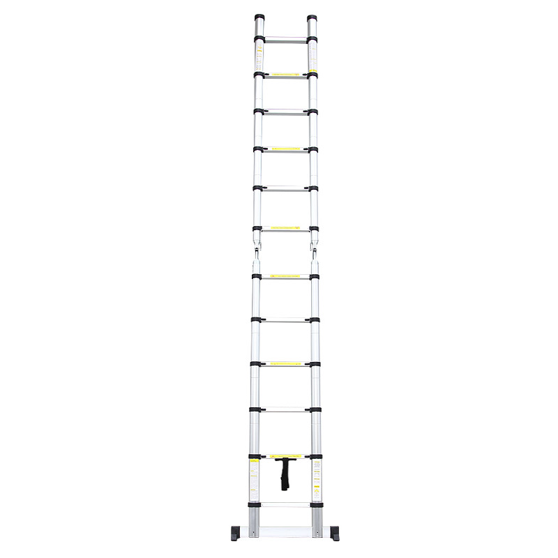 3.8M Multi Purpose Telescopic Aluminium DIY Foldable Extendable Ladders ...