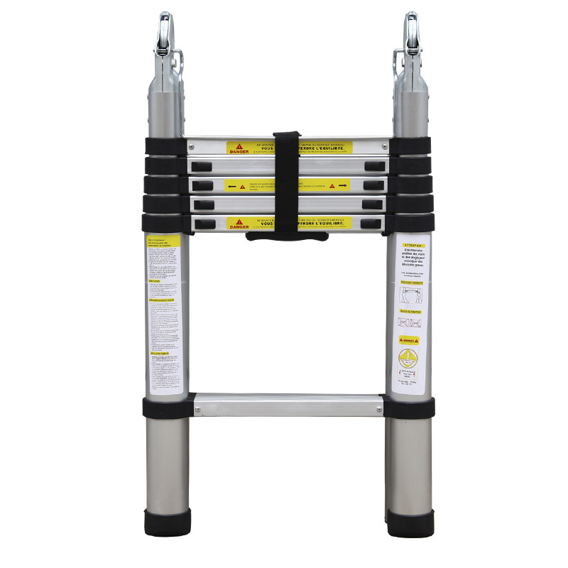 3.8M Multi Purpose Telescopic Aluminium DIY Foldable Extendable Ladders ...