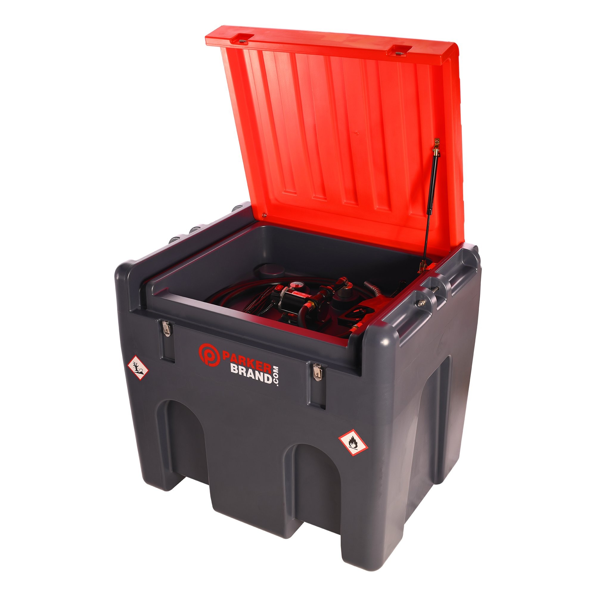 400L Portable Diesel Fuel Tank with 12v Pump | ParkerBrand