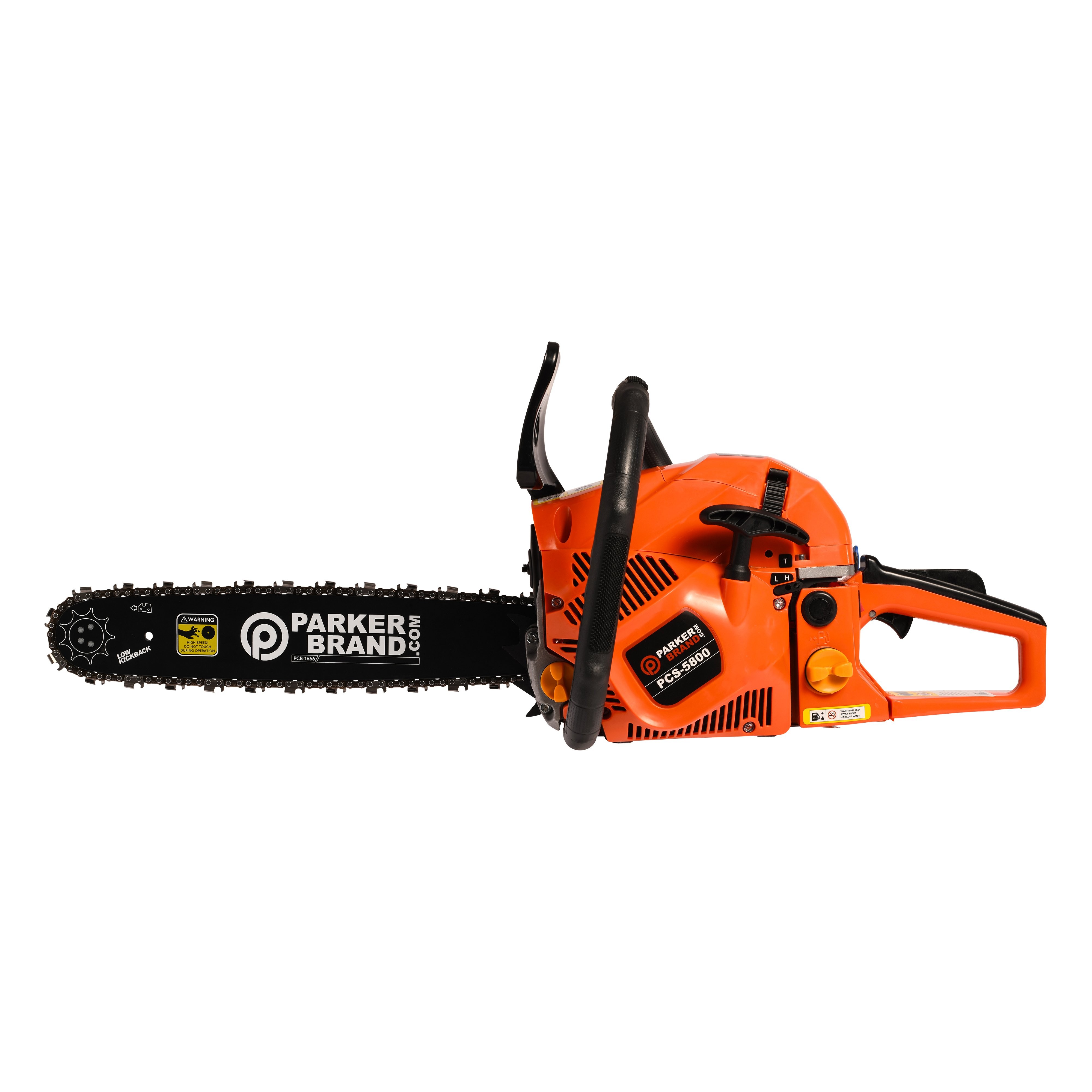 58cc 16" Petrol Chainsaw + 2 x Chains + More | ParkerBrand