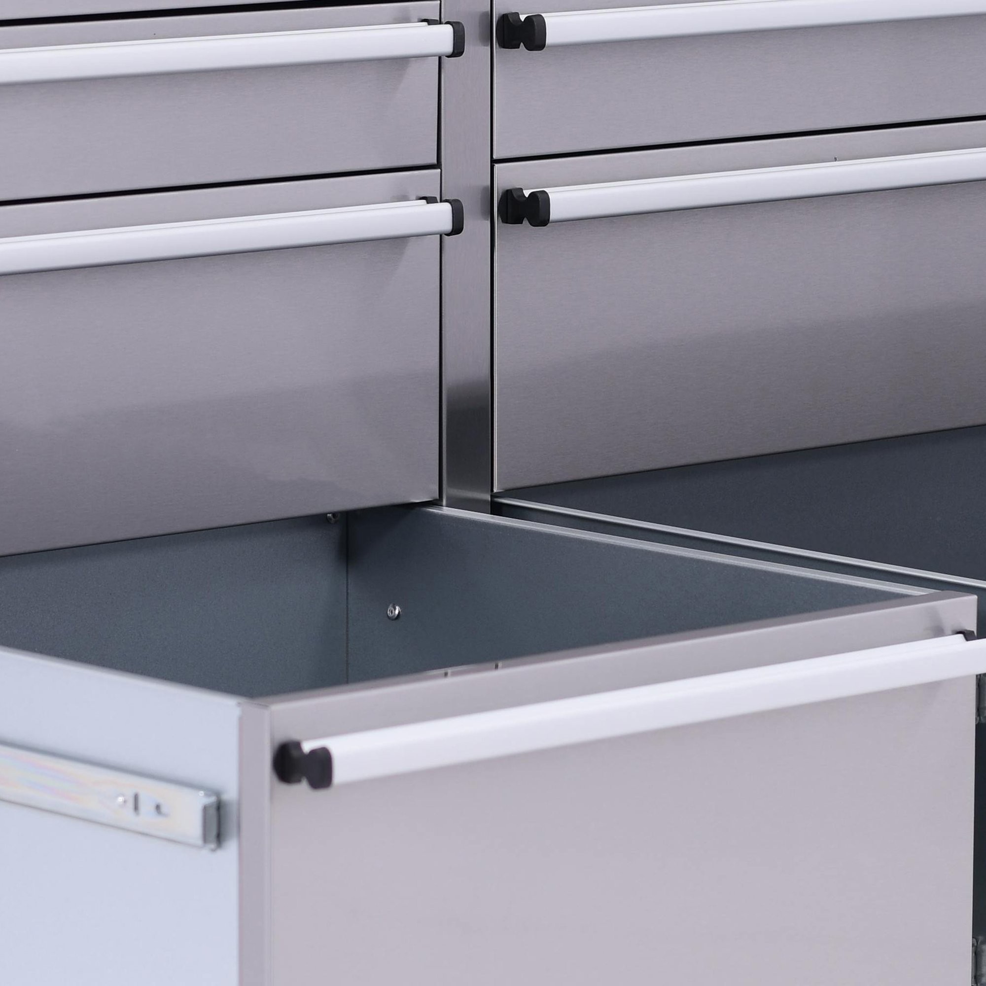 55" Stainless Steel 10 Drawer Work Bench Tool Box Chest Cabinet ...