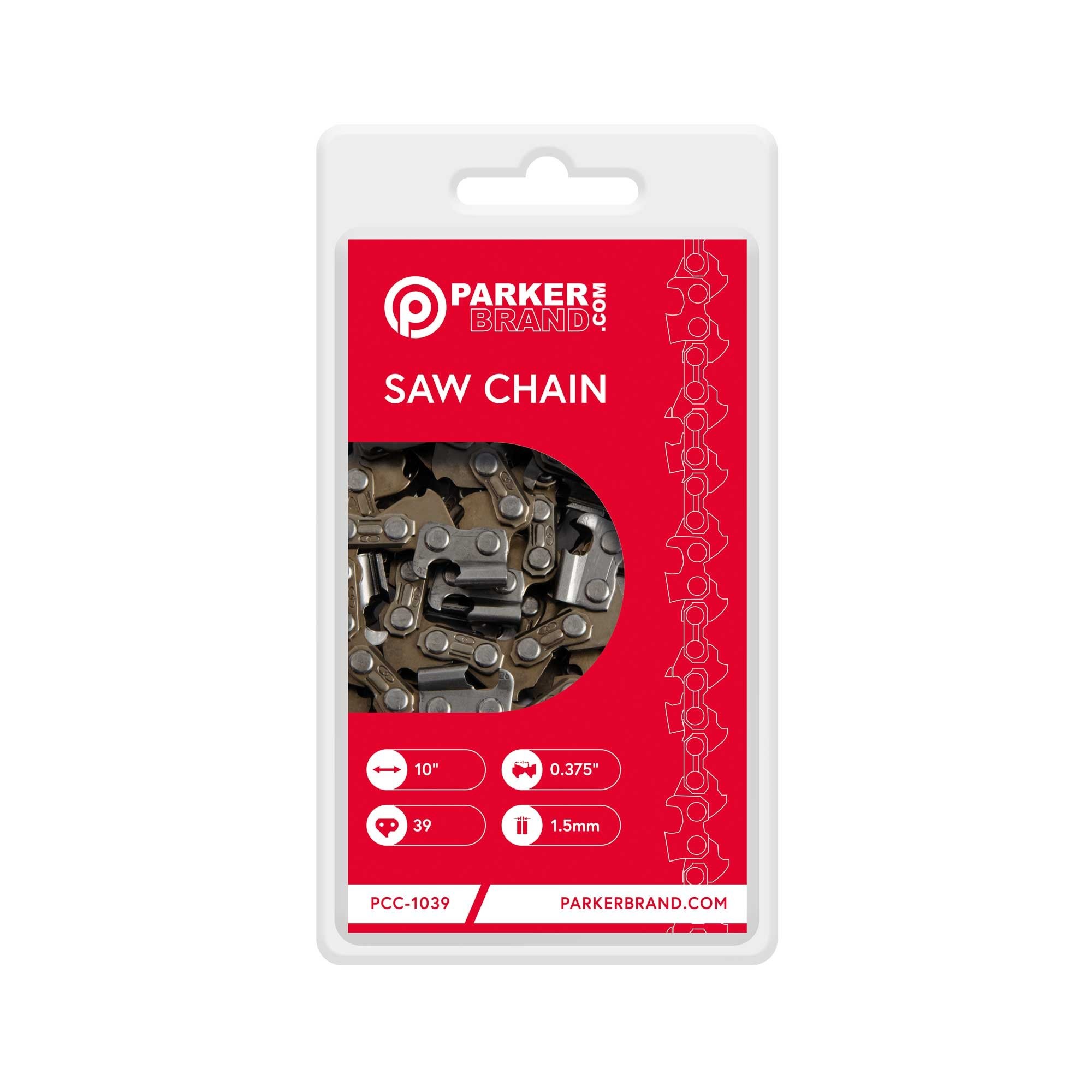 10" Chainsaw Chain - 39 Link | ParkerBrand