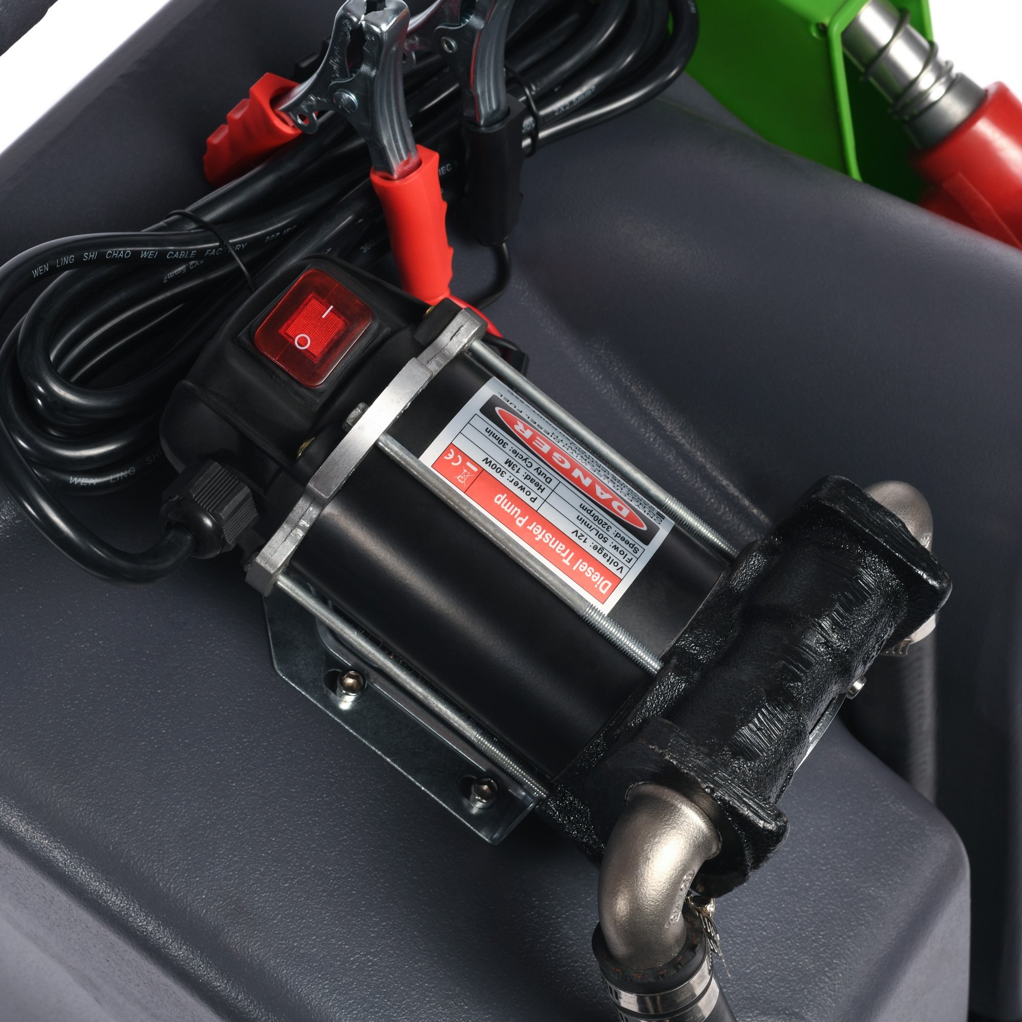 100L Portable Fuel Tank with 12V Pump | ParkerBrand