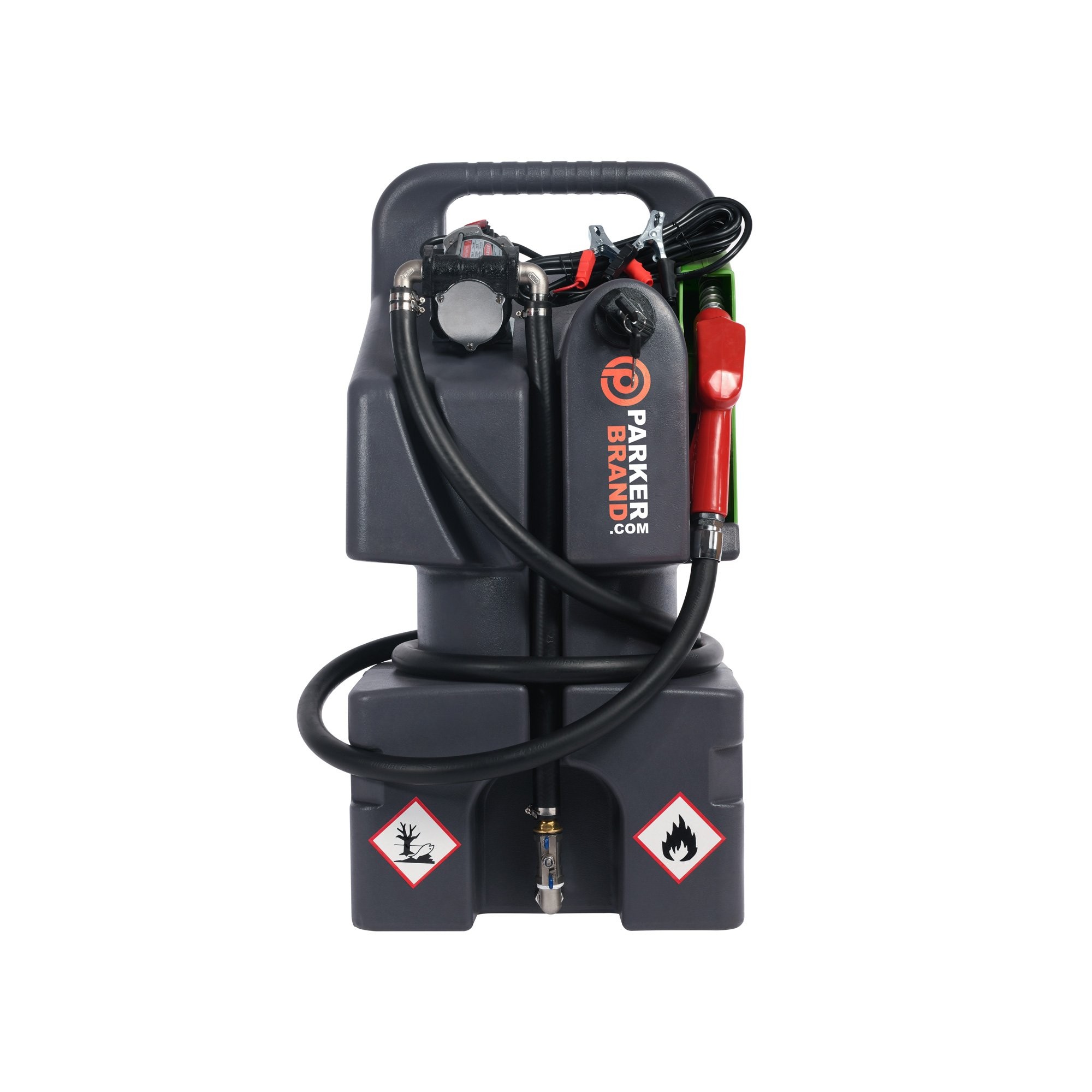 60L Portable Fuel Tank with 12V Pump | ParkerBrand