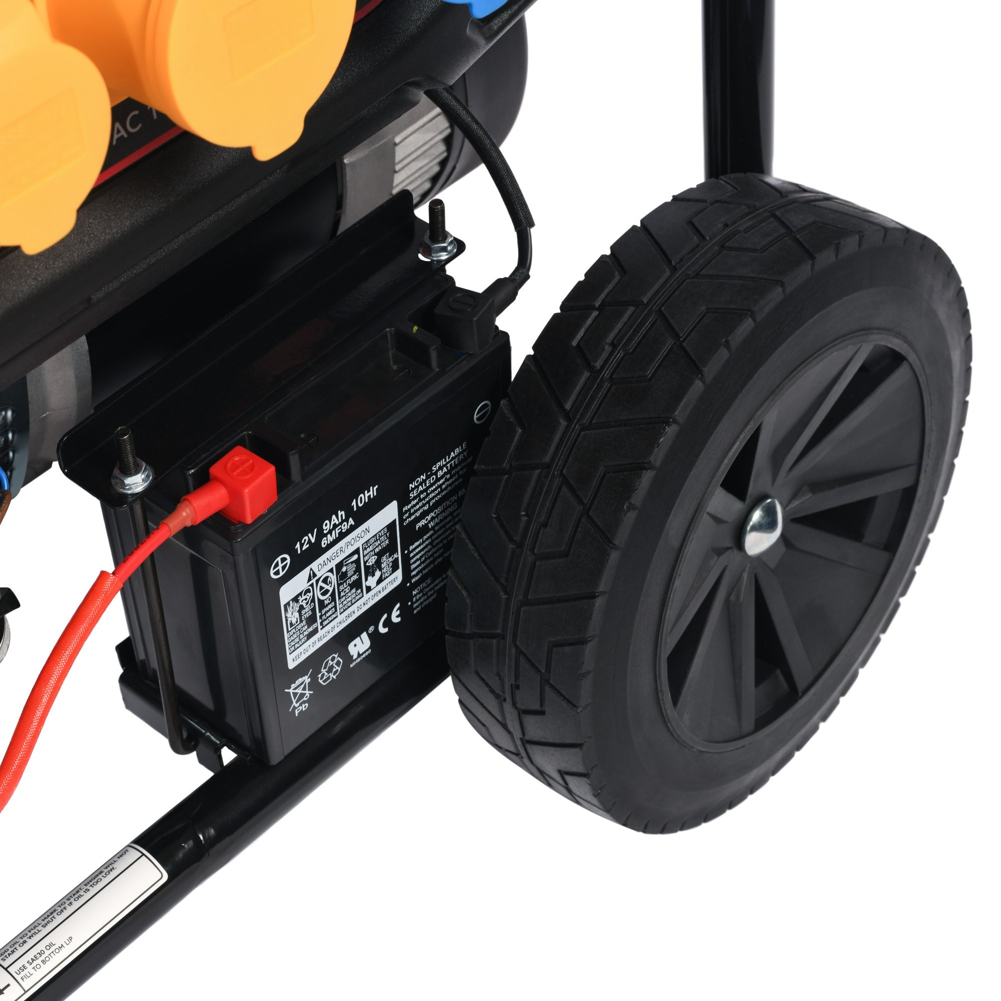 6.75 kVA Portable Petrol Generator with Electric Start | ParkerBrand