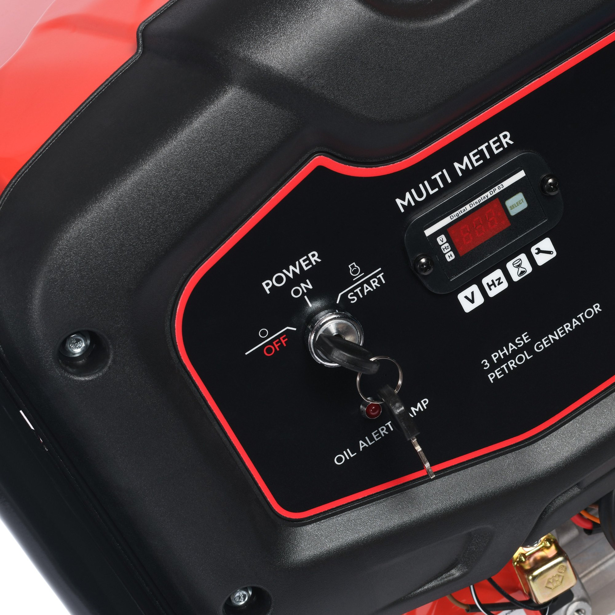 8.125 kVA 3 Phase Portable Petrol Generator with Electric Start ...