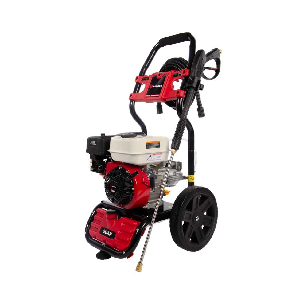 Petrol Pressure Washer - 208cc Engine - 3100 PSI + OILS | ParkerBrand